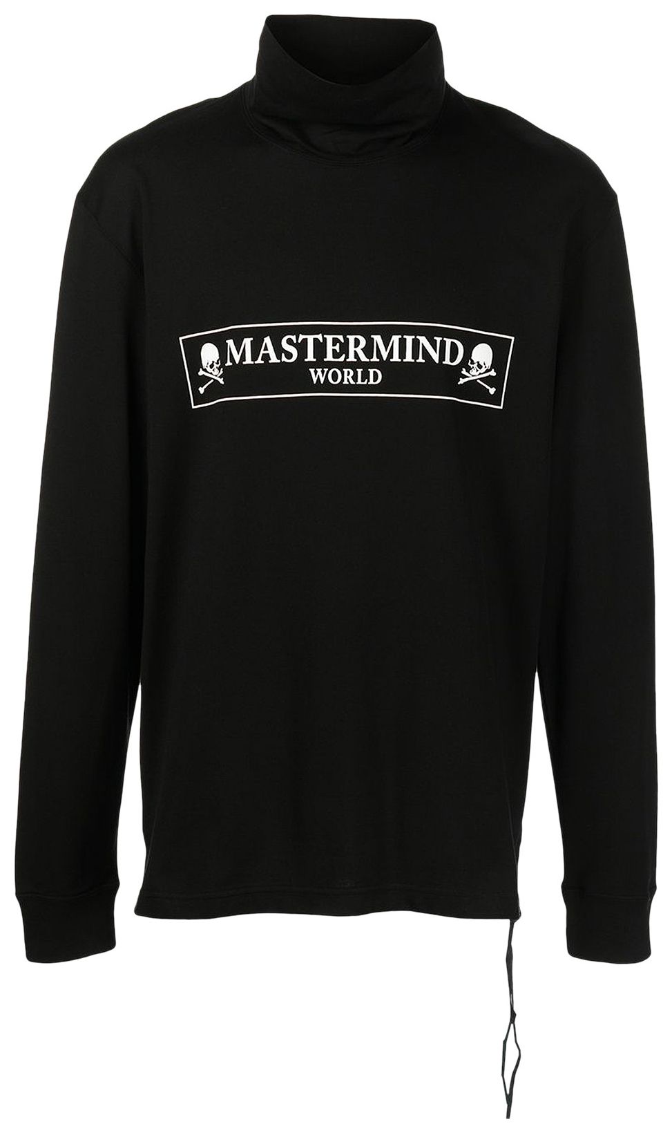 Buy Mastermind World Skull Logo Funnel Neck Long-Sleeve T-Shirt 'Black ...