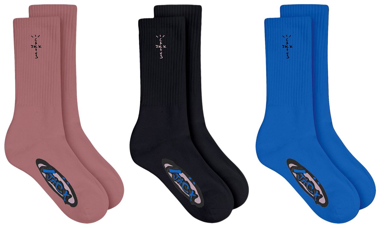 Buy Cactus Jack by Travis Scott Basic 3-Pack Socks 'Multicolor' - CJFM ...