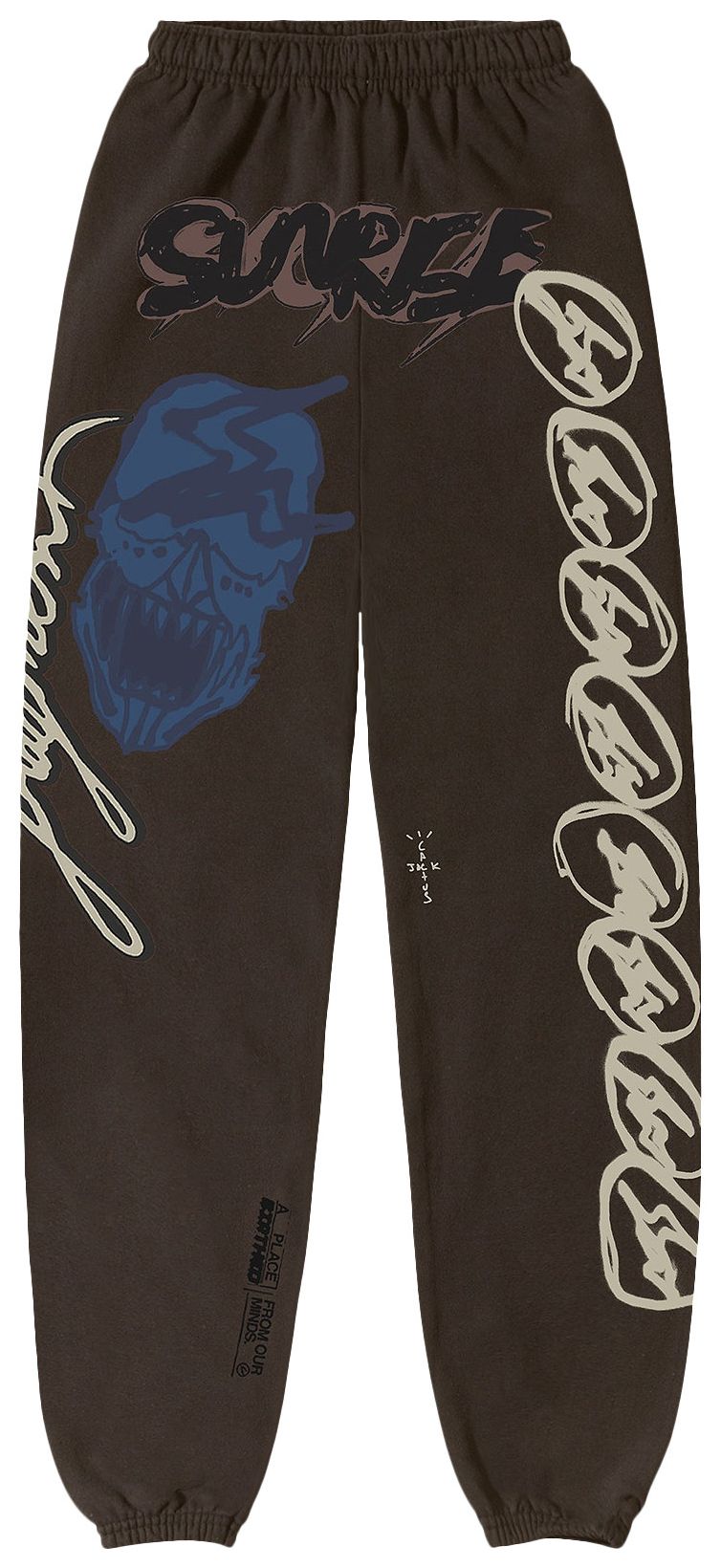 Buy Cactus Jack by Travis Scott For Fragment Sunrise Sweats 'Black ...