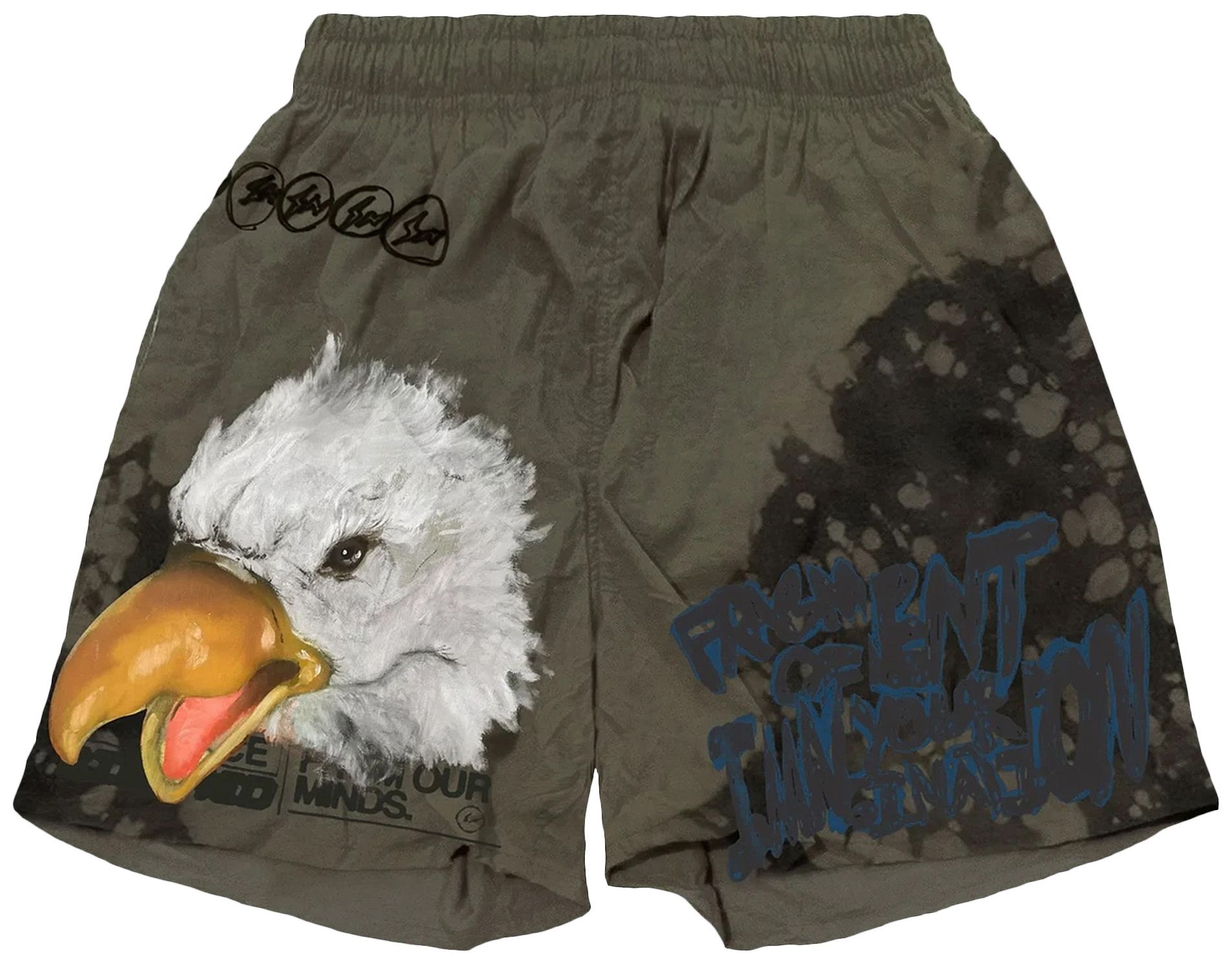 Buy Cactus Jack by Travis Scott For Fragment Imagination Shorts 'Green ...