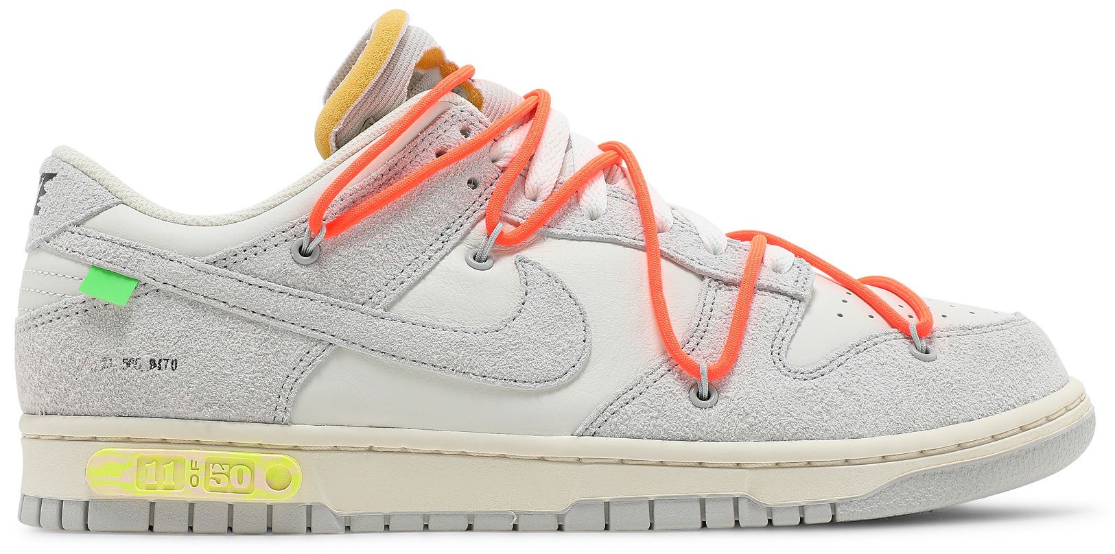 Buy Off-White x Nike Dunk Low 'Lot 11 of 50' - DJ0950 108 | GOAT