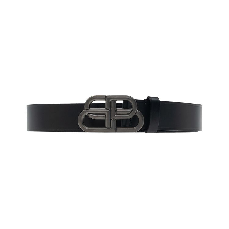 Buy Balenciaga BB Large Belt 'Black' - 570370 1CH07 1000 | GOAT