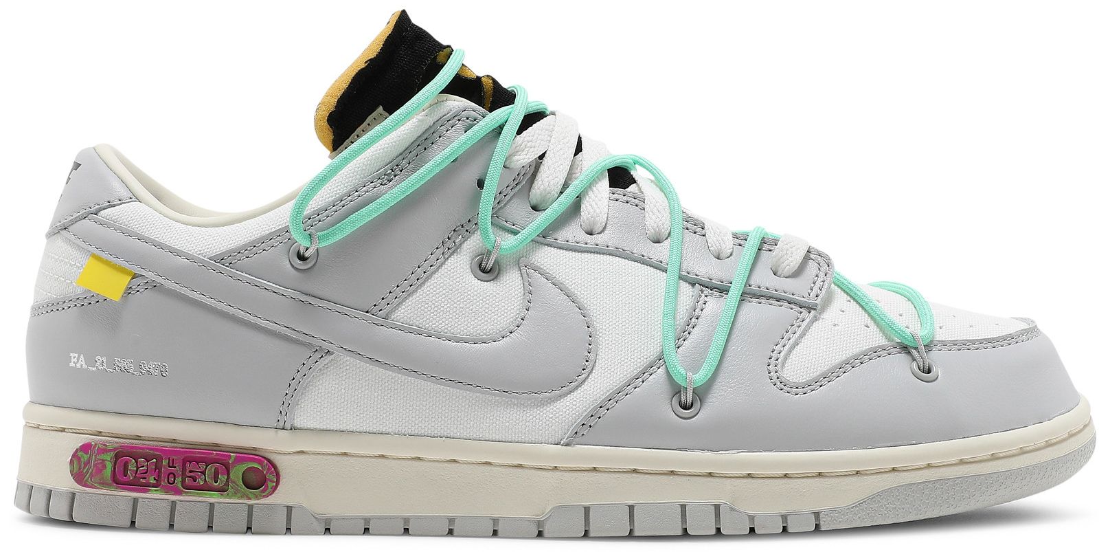 Buy Off-White x Nike Dunk Low 'Lot 04 of 50' - DM1602 114 | GOAT