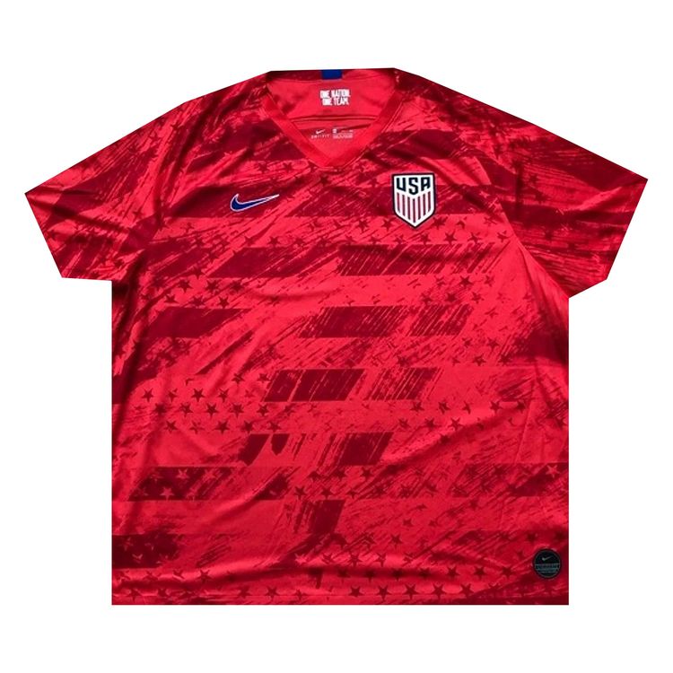 Buy Nike Team USA Soccer Stadium Jersey 'Red' - 0001 100000109USSJ RED ...