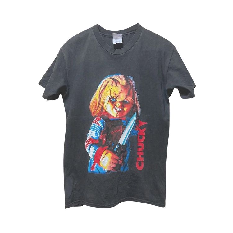 Buy Vintage CHUCKY ChildÔøΩs Play Tee 'Black' - 2904 119980103CCPT BLAC ...