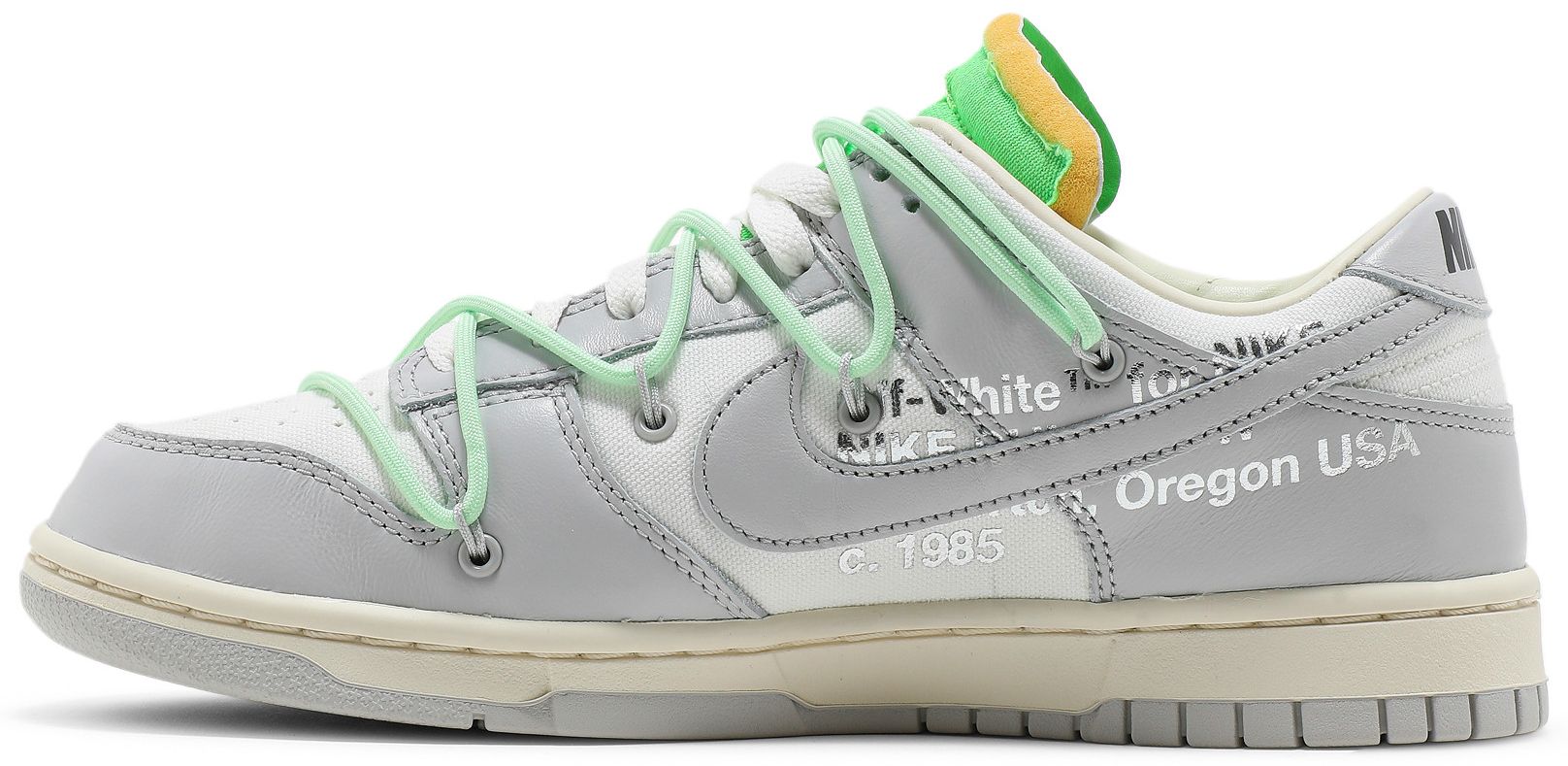 Buy Off-White x Nike Dunk Low 'Lot 07 of 50' - DM1602 108 | GOAT