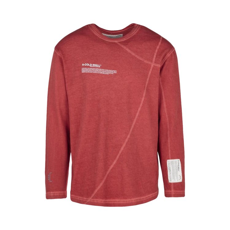 Buy A-Cold-Wall* Core Mission Statement Long-Sleeve 'Dark Rust' - ACW ...