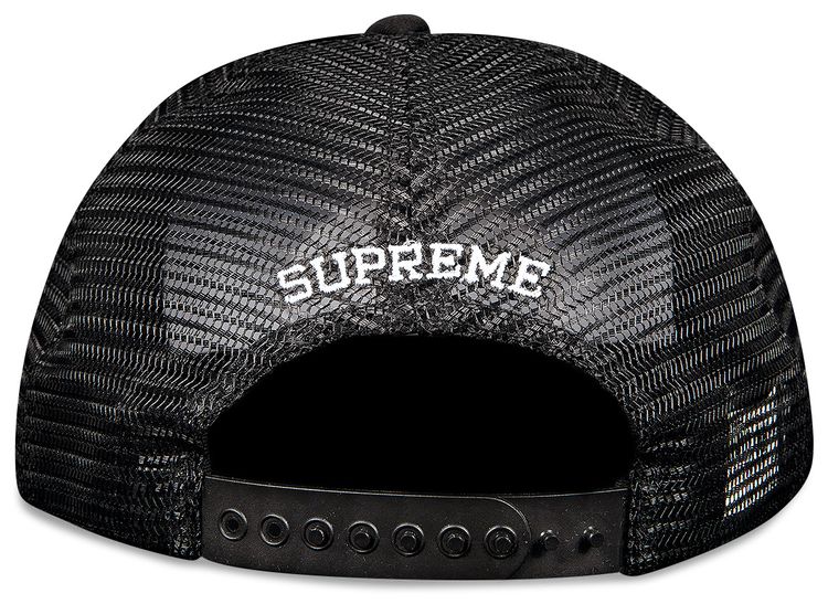 Buy Supreme Authorized Mesh Back 5-Panel 'Black' - FW21H135 BLACK | GOAT