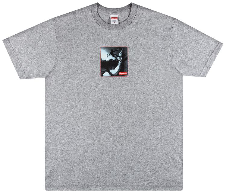 Buy Supreme Shadow Tee 'Heather Grey' - FW21T6 HEATHER GREY | GOAT