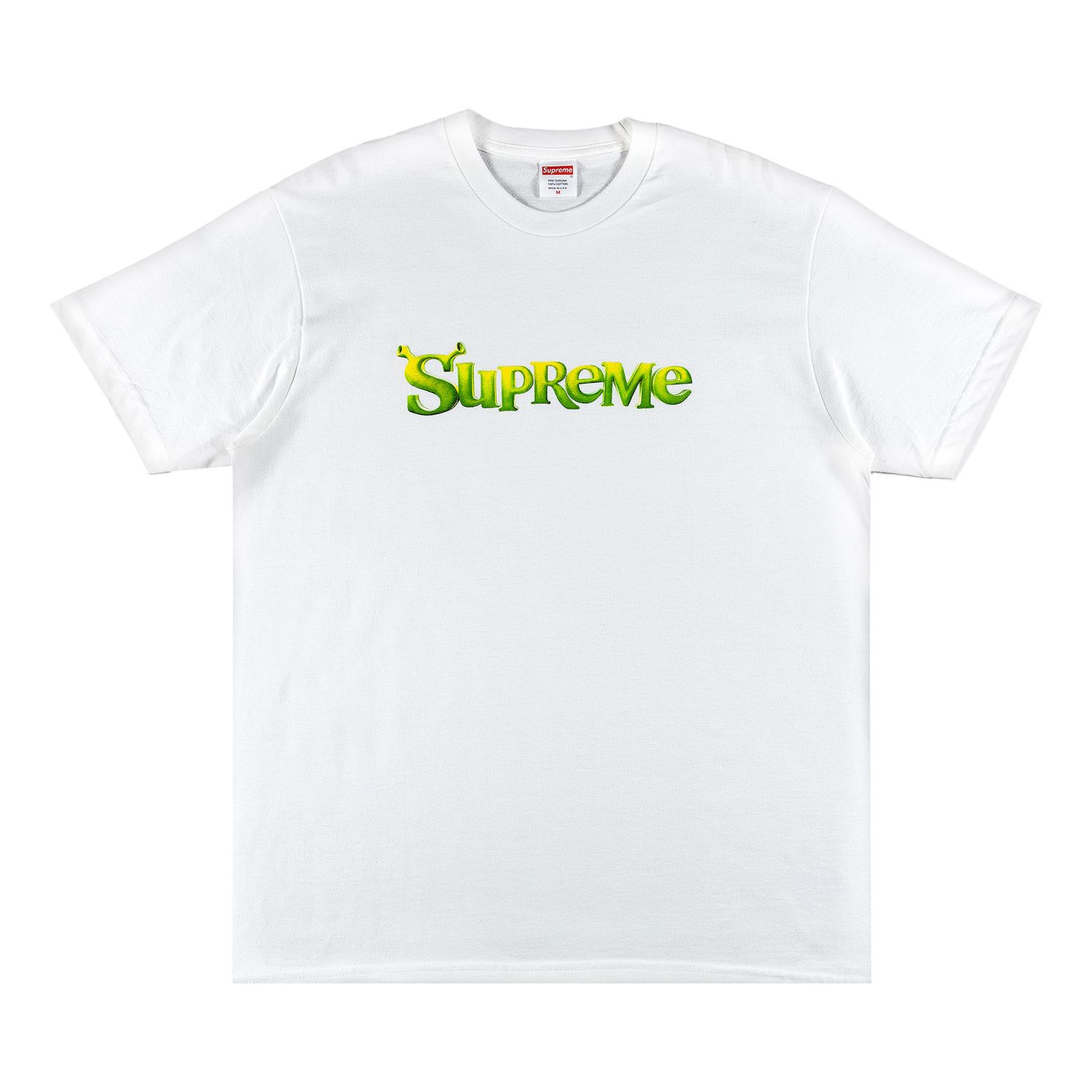 Buy Supreme Shrek Tee 'White' - FW21T35 WHITE | GOAT