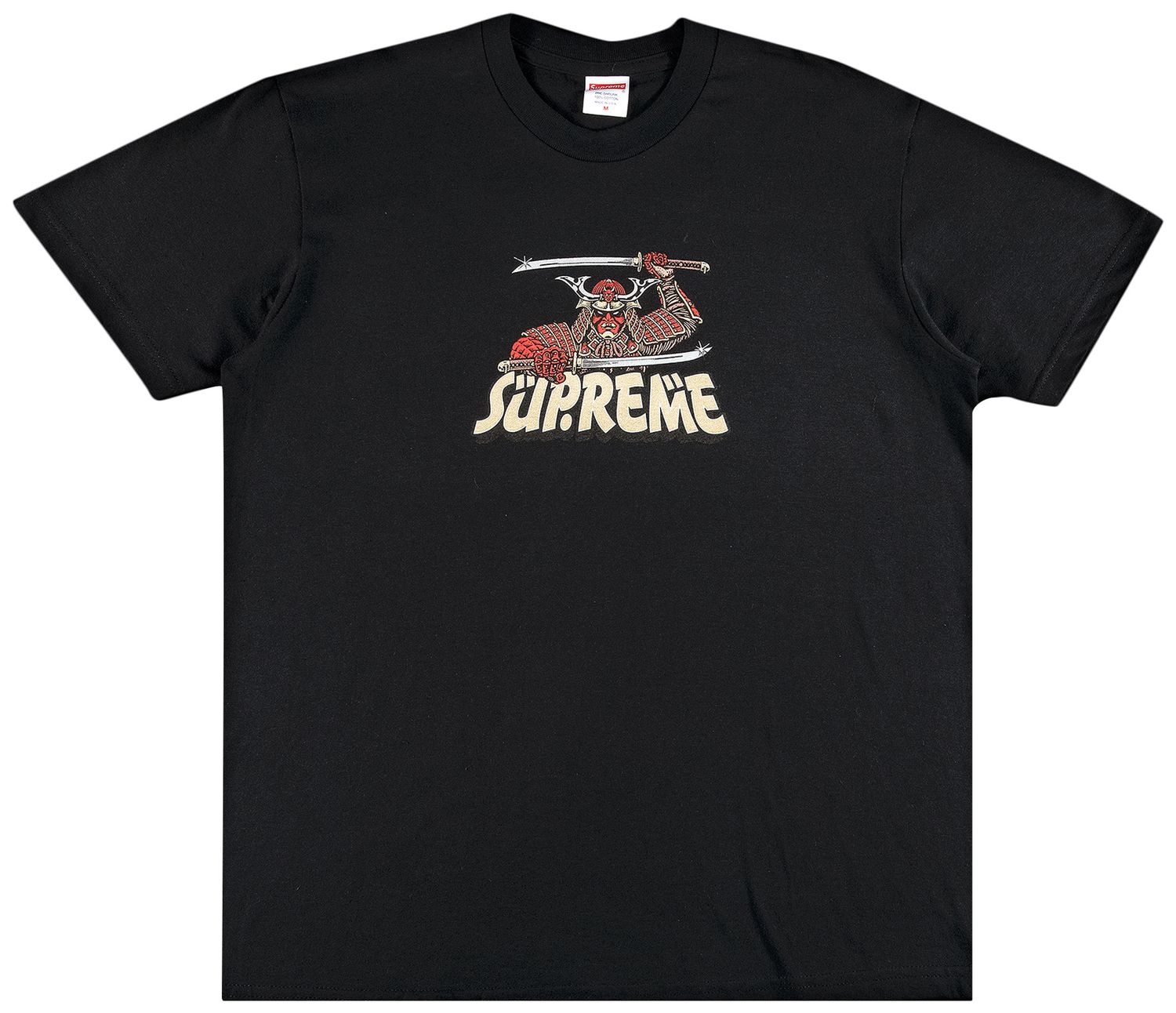 Buy Supreme Samurai Tee 'Black' - FW21T32 BLACK | GOAT