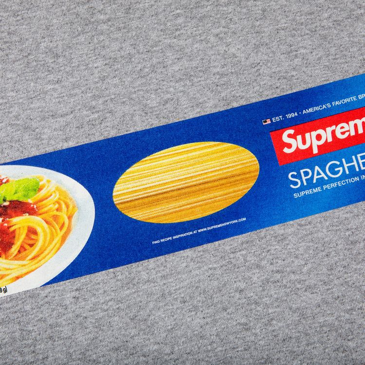 Buy Supreme Spaghetti Tee 'Heather Grey' - FW21T13 HEATHER GREY | GOAT