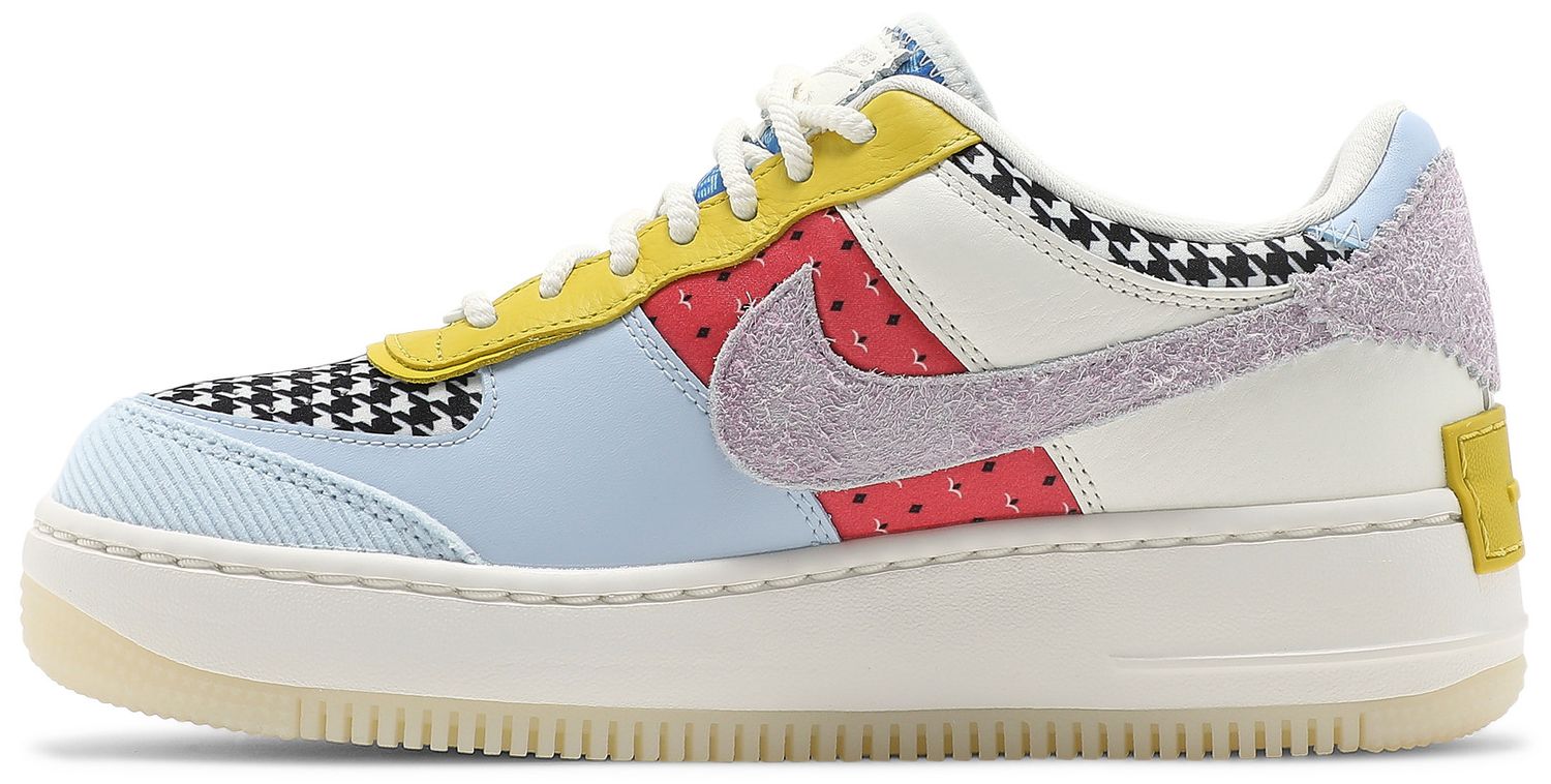 Buy Nike Wmns Air Force 1 Shadow 'Patchwork' - DM8076 100 | GOAT