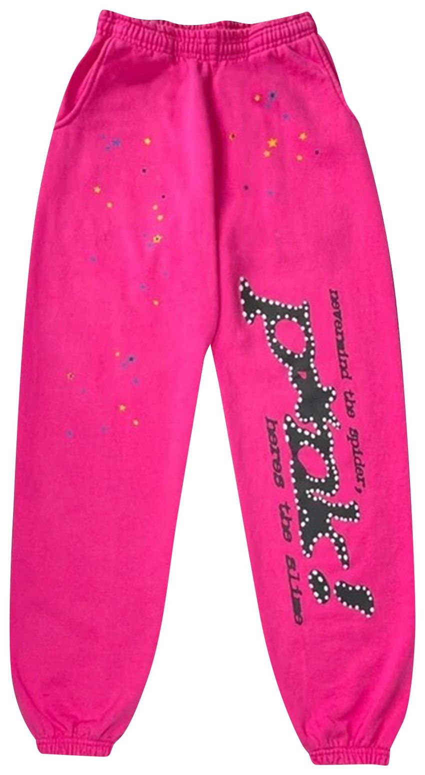 Buy Sp5der P*nk Sweatpants 'PInk' - 2486 1SS210204PS PINK | GOAT