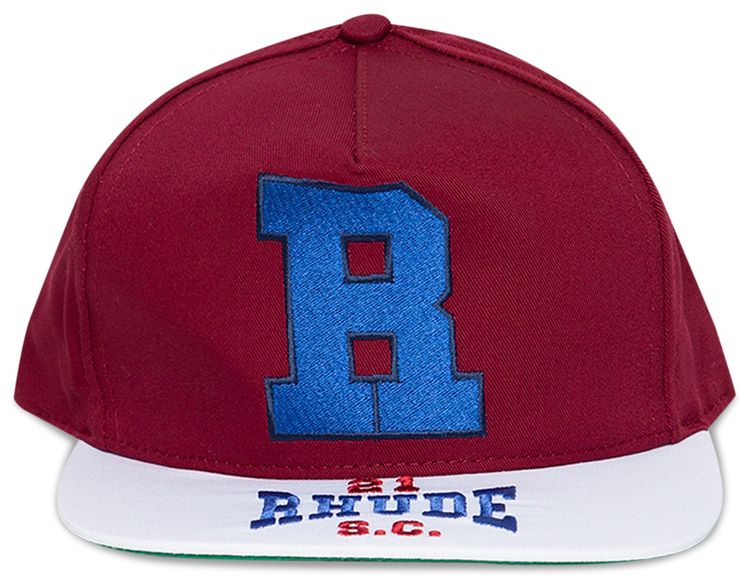 Buy Rhude R Hat 'Maroon/White' - FW21HA05042482 | GOAT UK