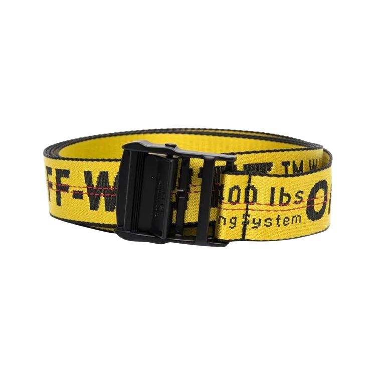 Buy Off-White Classic Industrial Belt 'Yellow/Black ...