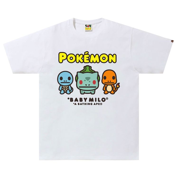 Buy BAPE x Pokémon Tee #14 'White' - 2H23 110 933 WHITE | GOAT