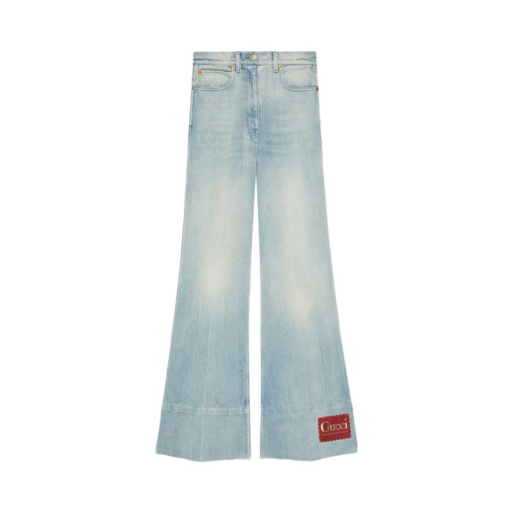 Buy Gucci Zipper Detail Denim Jacket 'Blue/Mix' - 623940 XDA8Y 4447 | GOAT