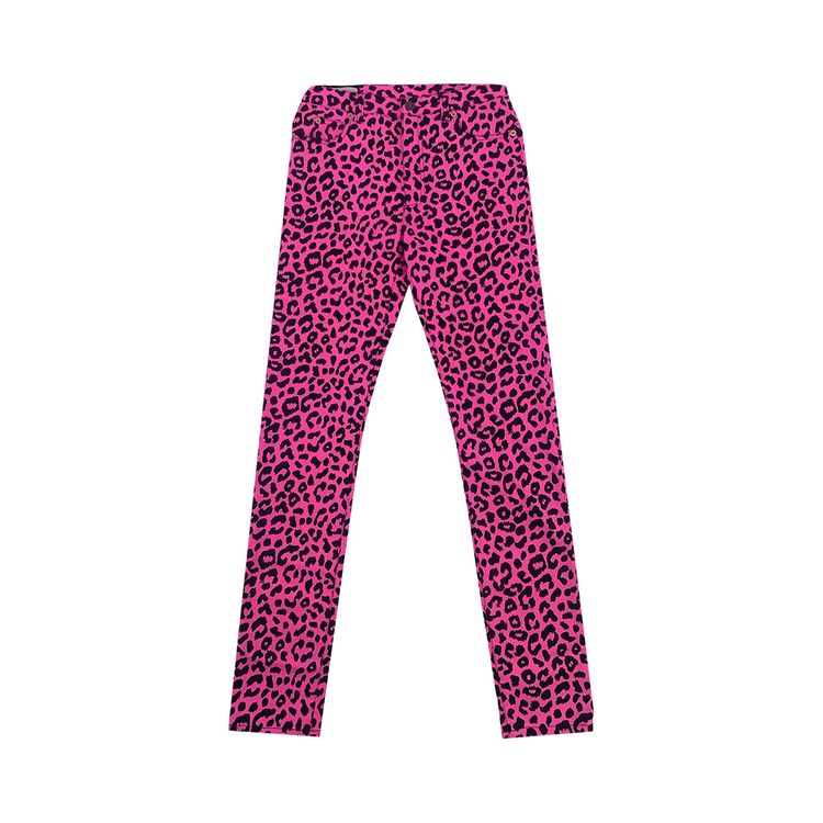 Buy Gucci Leopard Print Skinny Pant 'Pink/Black' - 502797 XDAHE 5053 | GOAT