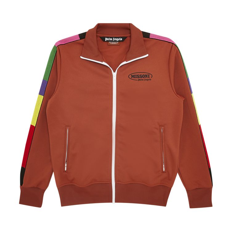 Buy Palm Angels x Missoni Track Jacket 'White' - PMBD001F21FAB0090310 ...