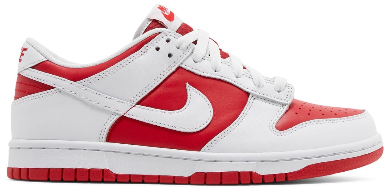 Buy Nike Dunk Low GS 'Championship Red' - CW1590 600 | GOAT
