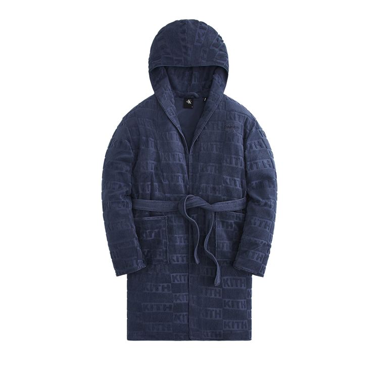 Buy Kith For Calvin Klein Terry Robe 'Dark Indigo' - KHM030064 416 | GOAT