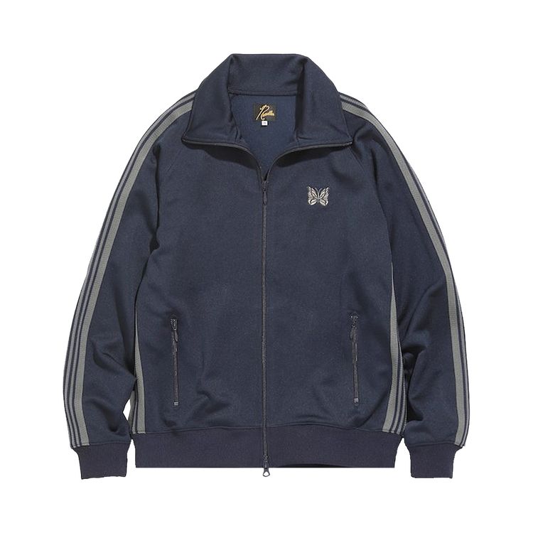 Buy Needles Track Jacket 'Navy' - JO221C NAVY | GOAT
