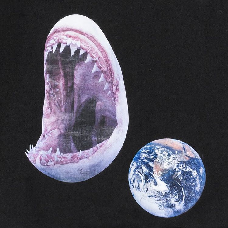 Buy Raf Simons x Sterling Ruby Shark Space Sweater 'Black' - 0459 ...