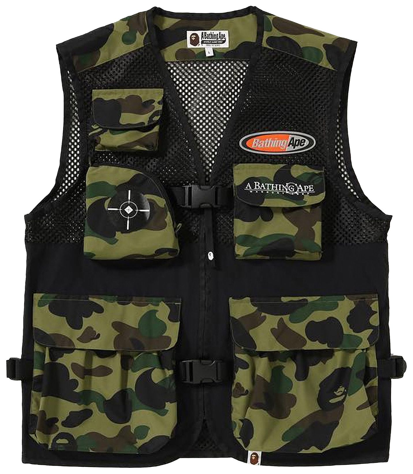 Buy BAPE Utility Vest 'Black' - 1F30 182 046 BLACK | GOAT