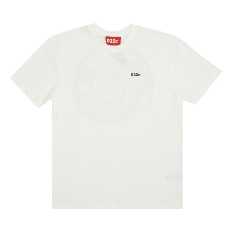 Buy 032C Spiral Short-Sleeve T-Shirt 'Natural/White' - FW21 C 1011 NATU ...