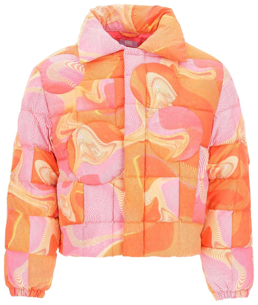 Buy ERL Circle Puffer Jacket 'Pink' - ERL03C002 PINK | GOAT