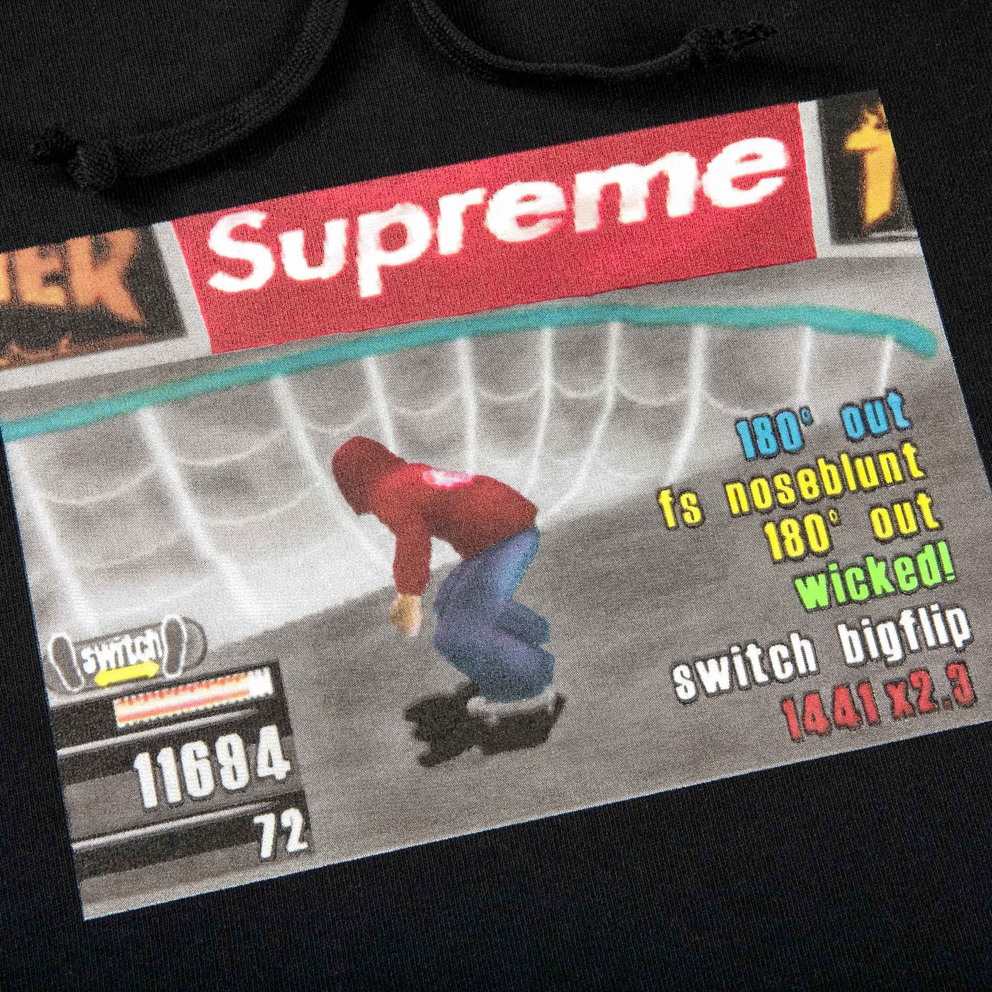 Buy Supreme x Thrasher Hooded Sweatshirt 'Black' - FW21SW98 Buy Supreme x Thrasher Hooded Sweatshirt 'Black' - FW21SW98