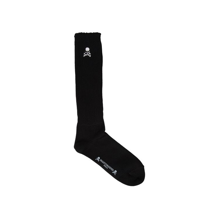 Buy Mastermind World Socks 'Black' - MW21S07 SO002 BLAC | GOAT