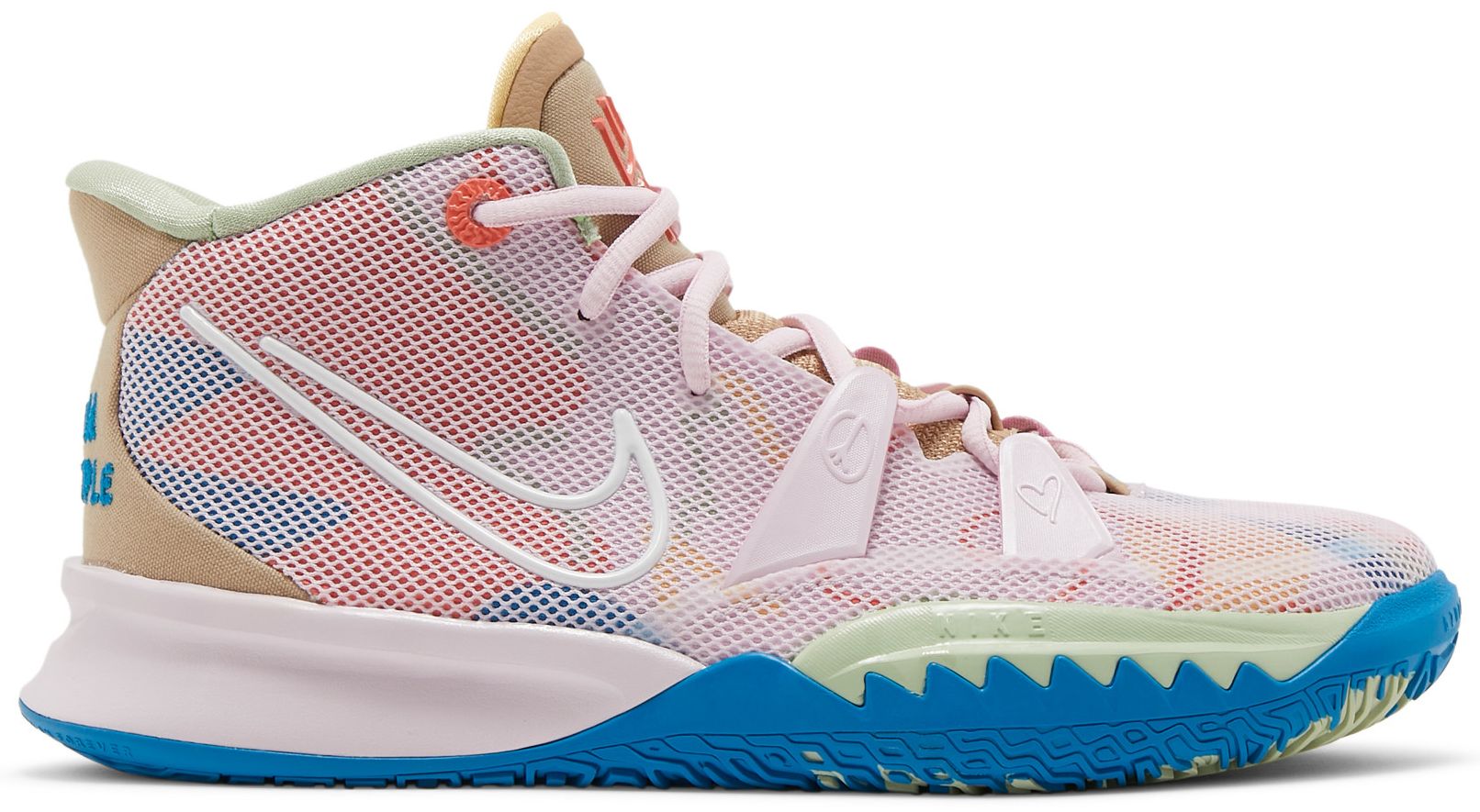 Buy Nike Kyrie 7 GS '1 World 1 People - Regal Pink' - CT4080 600 | GOAT