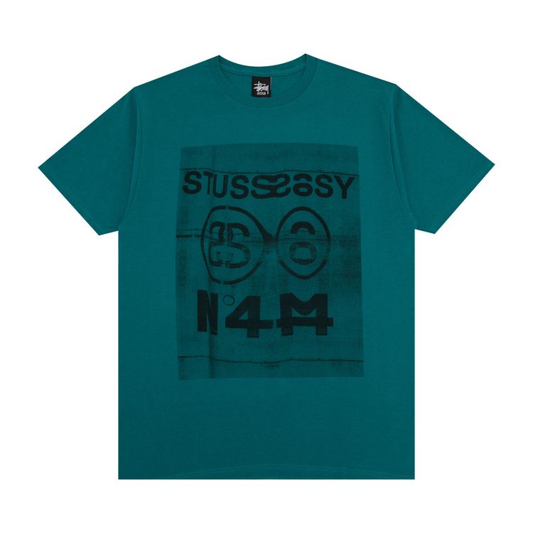Buy Stussy No.4 Blur Tee 'Teal' - 1903095 TEAL | GOAT UK
