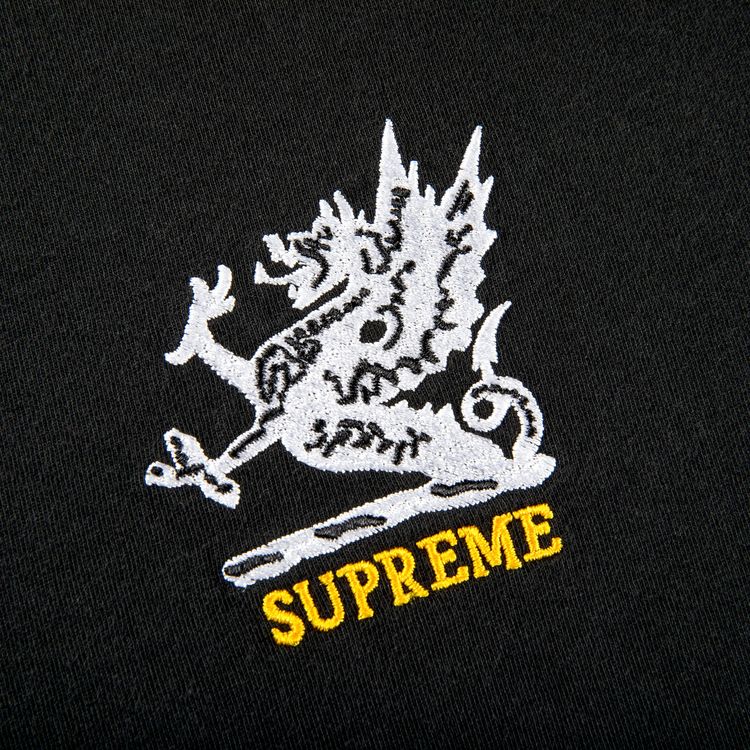 Buy Supreme Dragon Ringer Tee 'Black' - FW21KN79 BLACK | GOAT