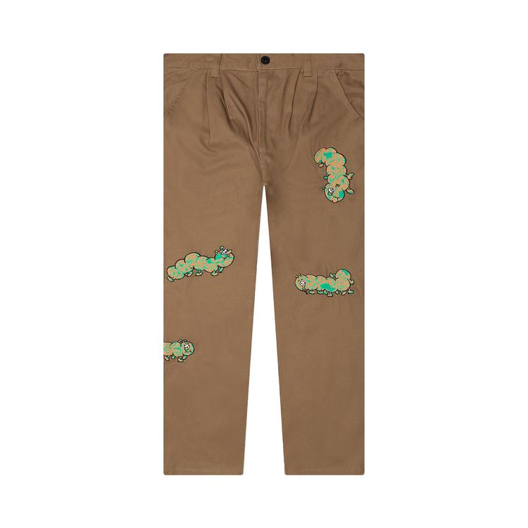 Buy Brain Dead Worms Wide Leg Trouser 'Brown' - BDS21B09001922BR06 | GOAT