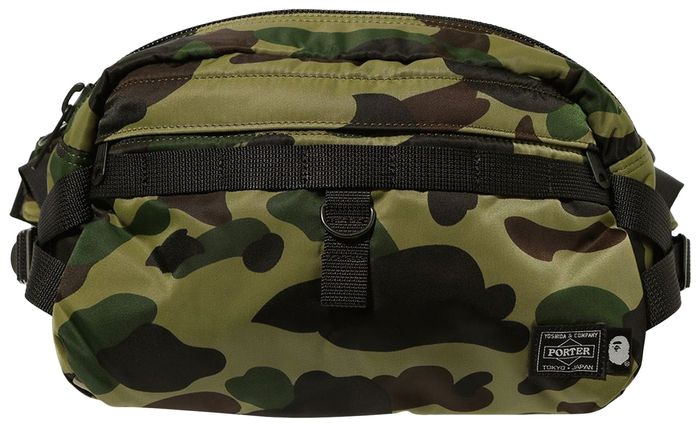 Buy BAPE x Porter Yoshida 1st Camo Waist Bag 'Green' - 1G83 182 970 ...