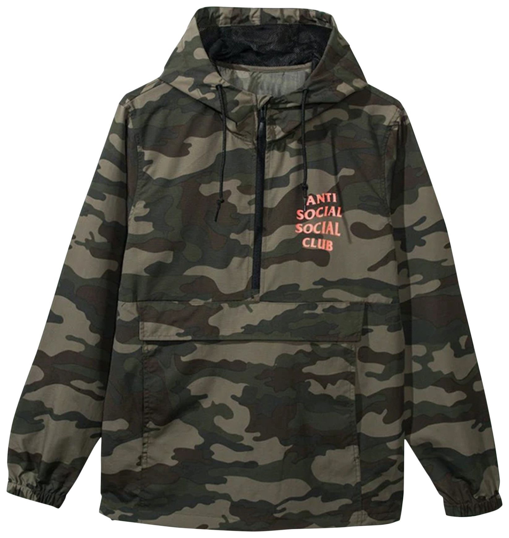 Buy Anti Social Social Club Anorak Jacket 'Camo' - 1020 100000308AJ ...