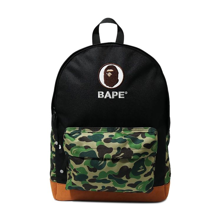 Buy BAPE ABC Camo Ape Head Daypack 'Green' - 1H30 182 042 GREEN | GOAT