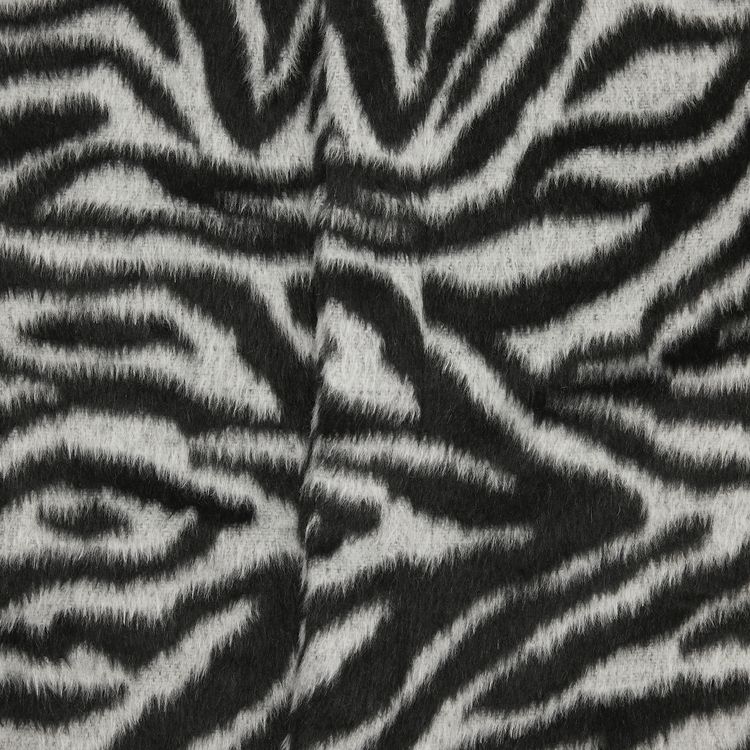 Buy Palm Angels Furry Zebra Overshirt 'Black' - PMGA079F21FAB0031010 | GOAT