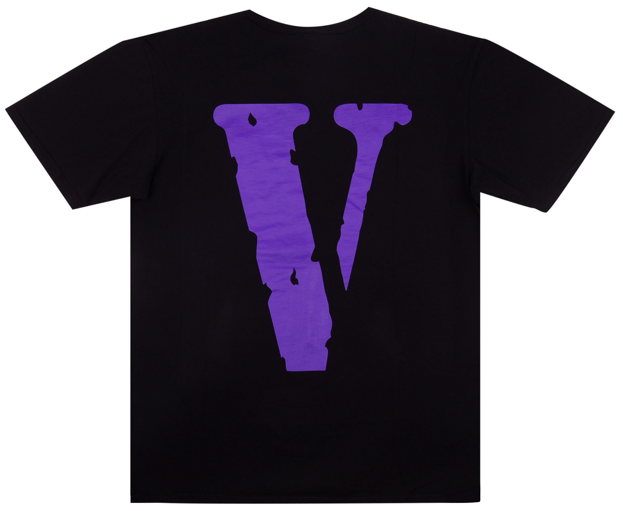 Buy Vlone Staple T-Shirt 'Black/Purple' - 1020 1SS210103STS BKPR | GOAT