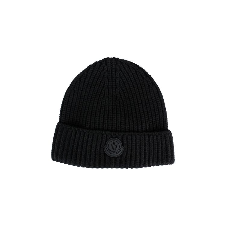 Buy Moncler Knitted Hat 'Black' - 3B000 01 M1130 999 | GOAT CA