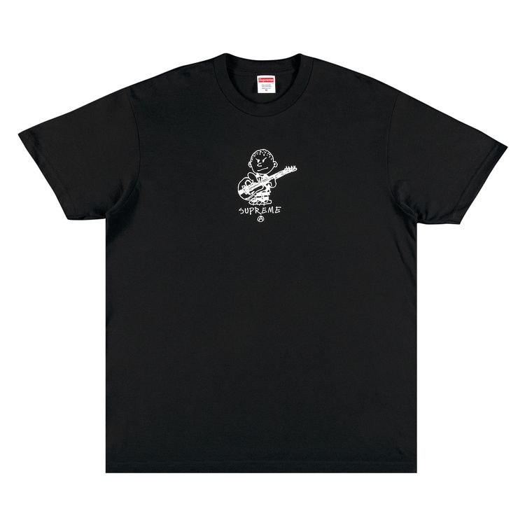 Buy Supreme Rocker Tee 'Black' - FW21T15 BLACK | GOAT