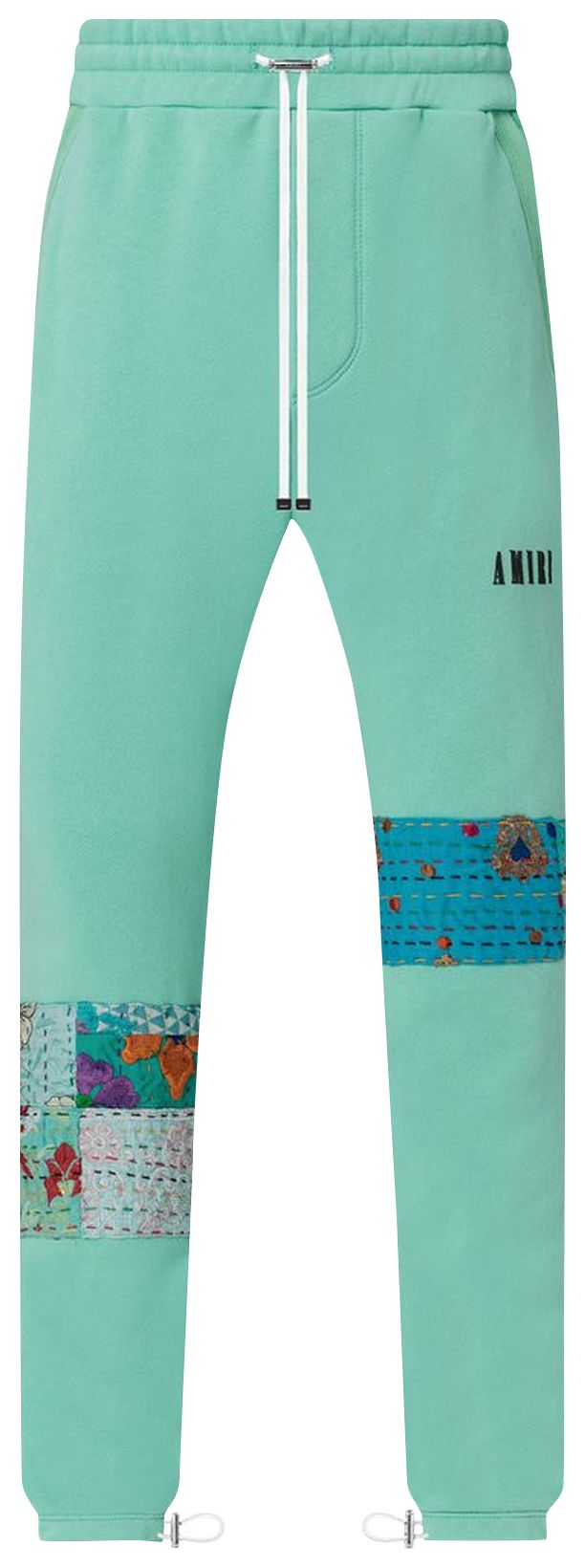 Buy Amiri Quilted Art Patch Sweatpants 'Mint' - MJSP015 350 MINT | GOAT UK