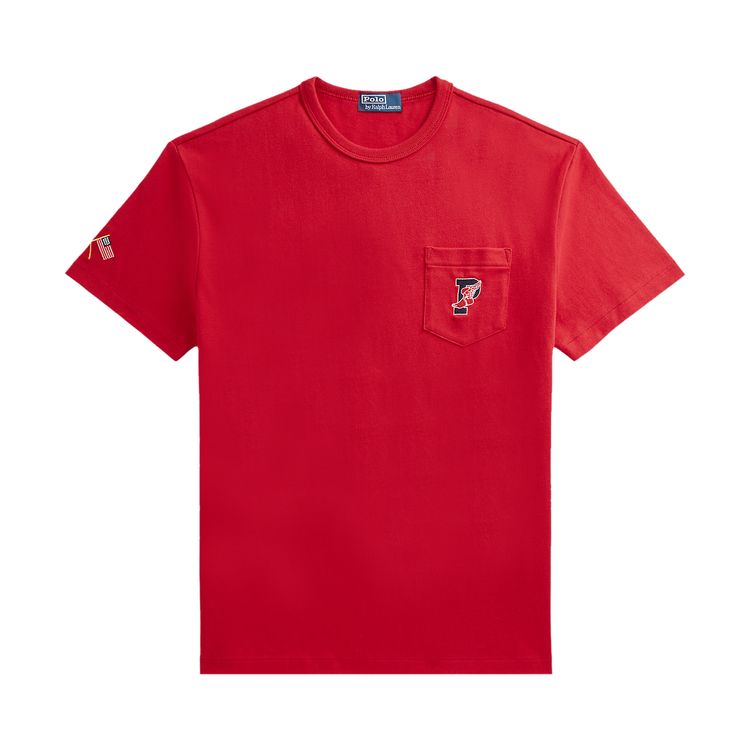 Buy Polo Ralph Lauren Tokyo Stadium Classic Fit T-Shirt 'Red ...