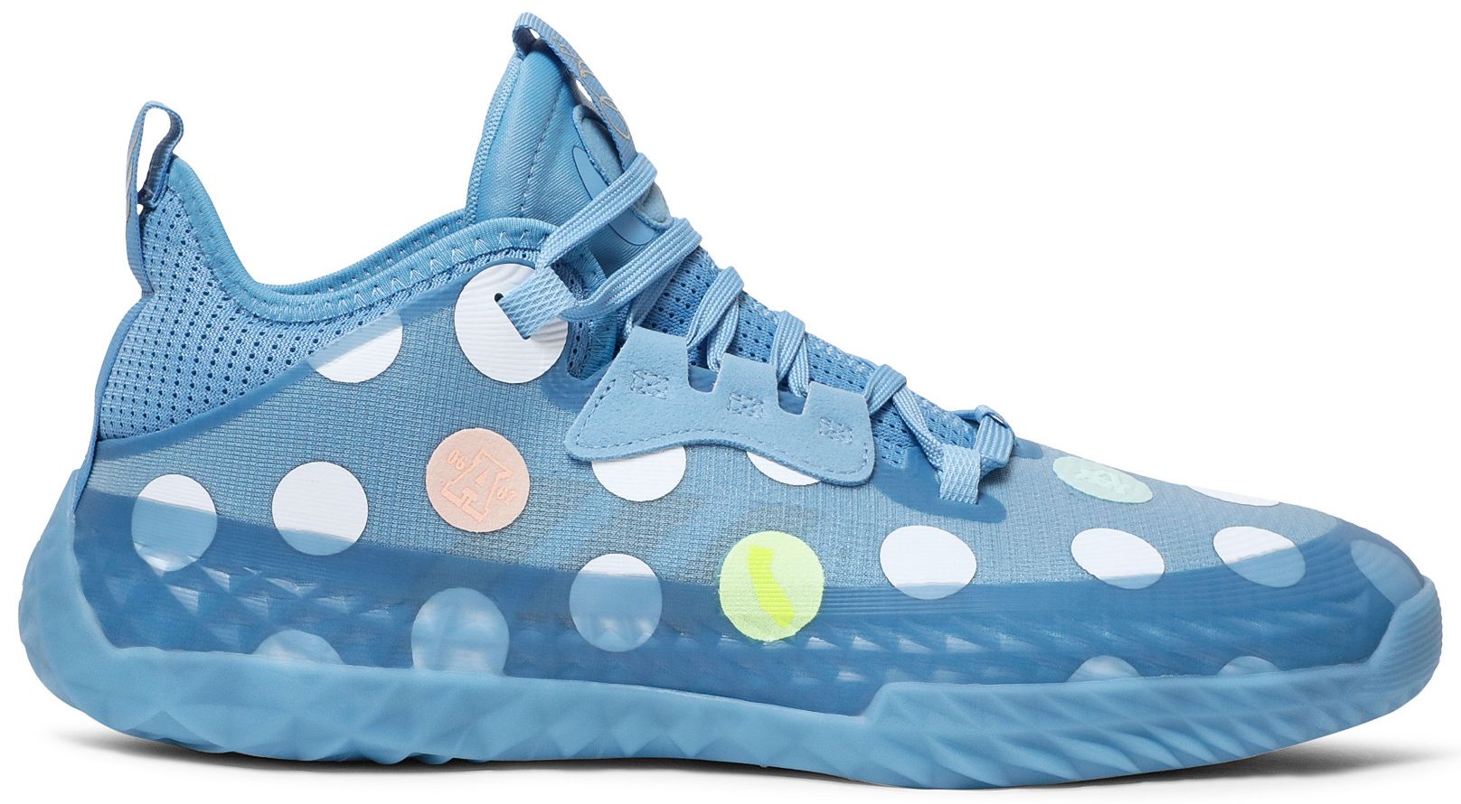 Buy adidas Harden Vol. 5 Futurenatural 'Polka Dot - Team Light Blue ...