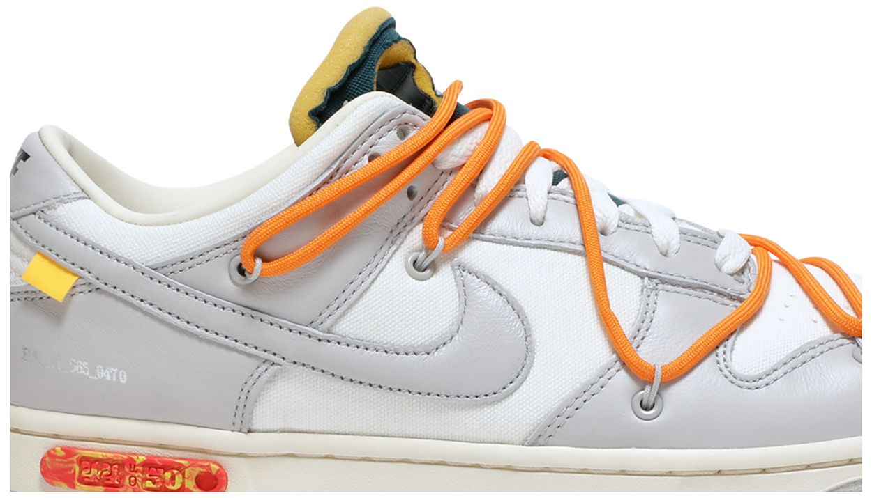 Buy Off-White x Nike Dunk Low 'Lot 44 of 50' - DM1602 104 | GOAT