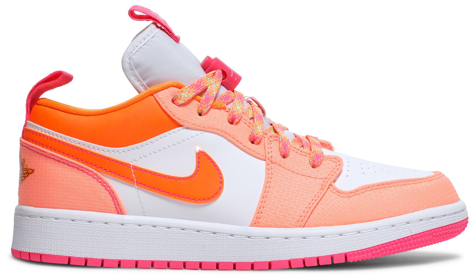 Buy Air Jordan 1 Low Utility GS 'Crimson Pulse' - DJ0530 801 | GOAT