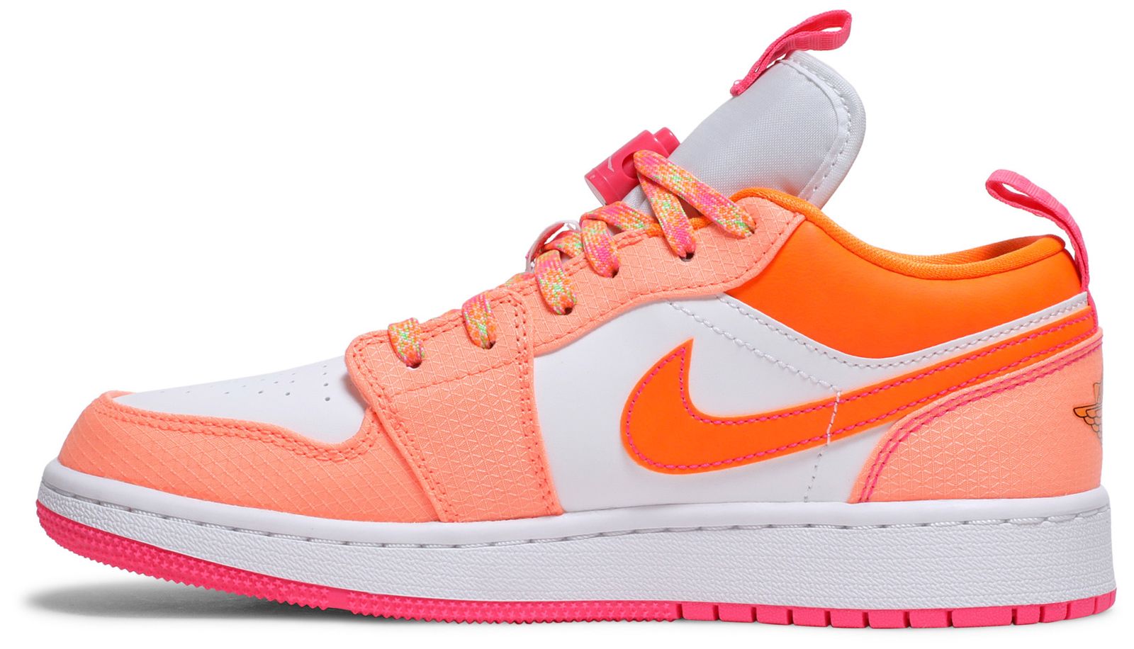 Buy Air Jordan 1 Low Utility GS 'Crimson Pulse' - DJ0530 801 | GOAT